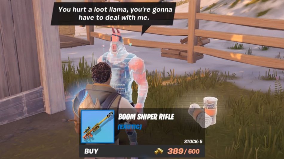 Где взять снайпера Boom в Fortnite, глава 3, сезон 1 - NexusMoD.RU